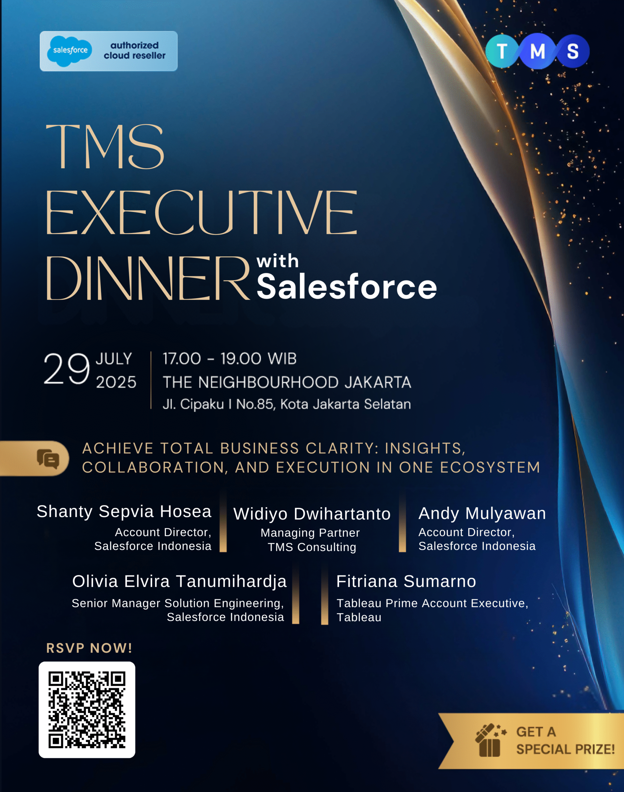 TMS Executive Dinner with Salesforce - TMS Consulting